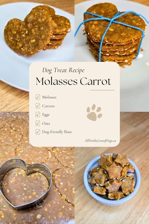 Make Your Own Molasses Dog Treats in Minutes - All For the Love of Dogs